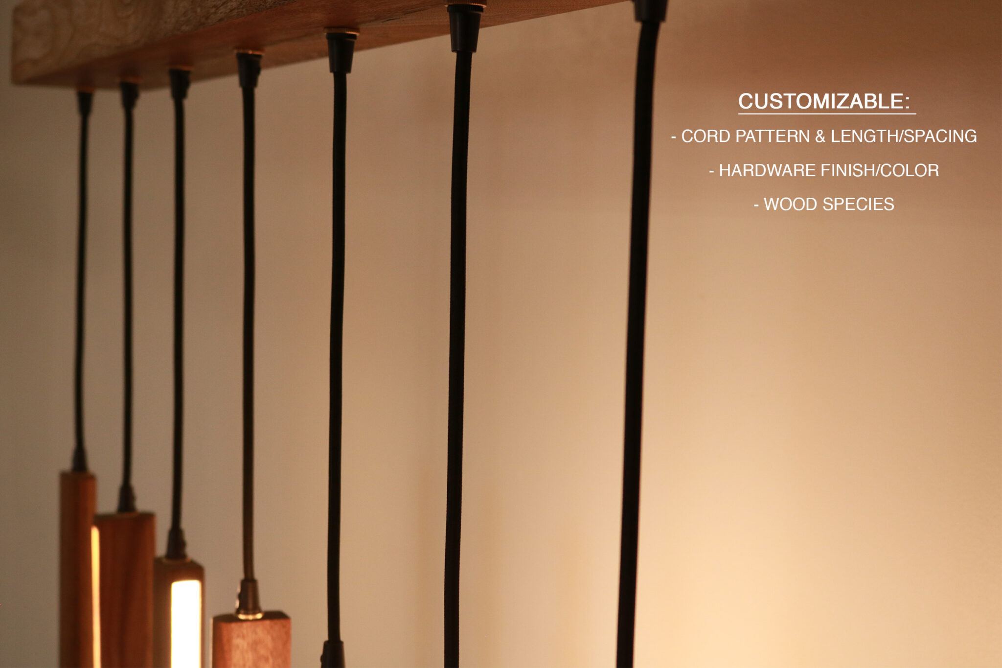Linear Cluster LED Chandelier - Lit Modern Designs
